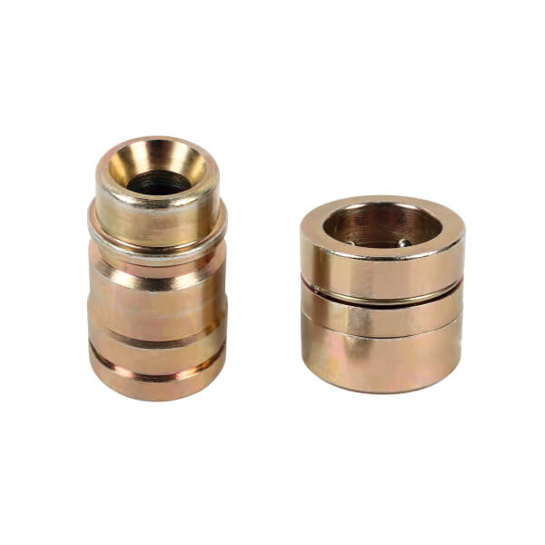 (TT-399) DUST CAP & PLUG FOR QRC MALE - FEMALE (STEEL) – RE-ROSHAN